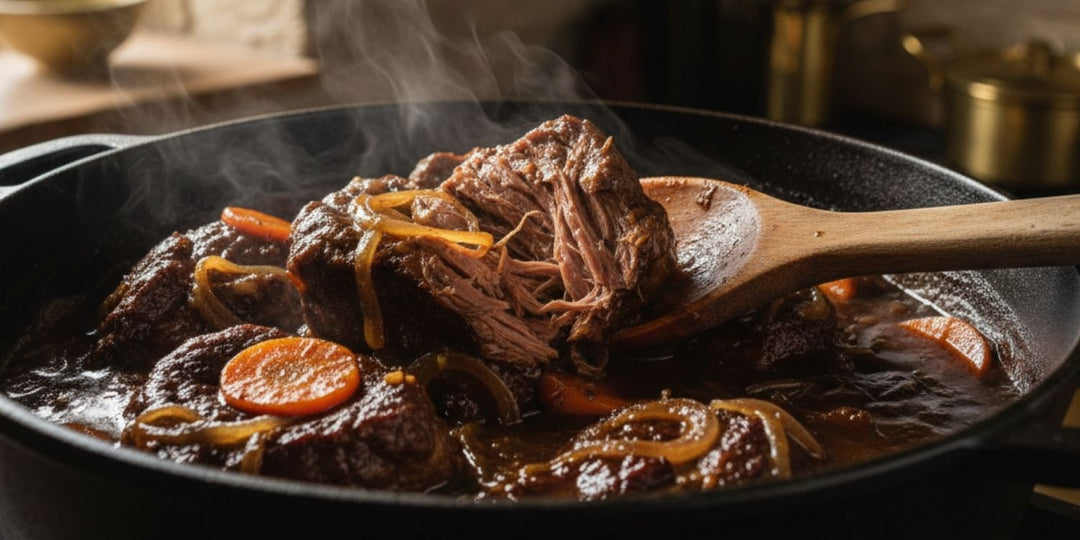 Braised Ox Cheek Recipe | Traditional British | The Black Farmer