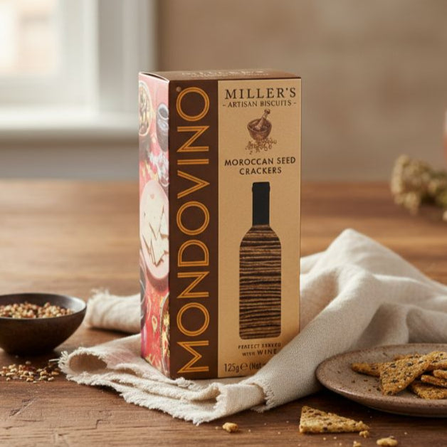 The Black Farmer Artisan Biscuits - Mondovino, Moroccan Seed…