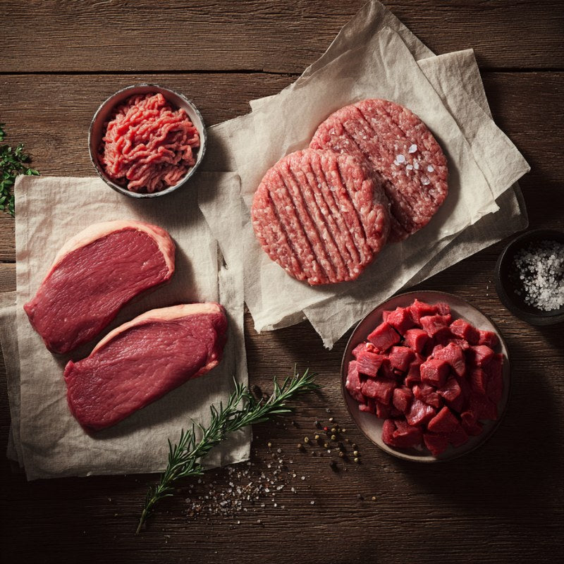 Premium Beef Meat Box | 100% British Beef | The Black Farmer