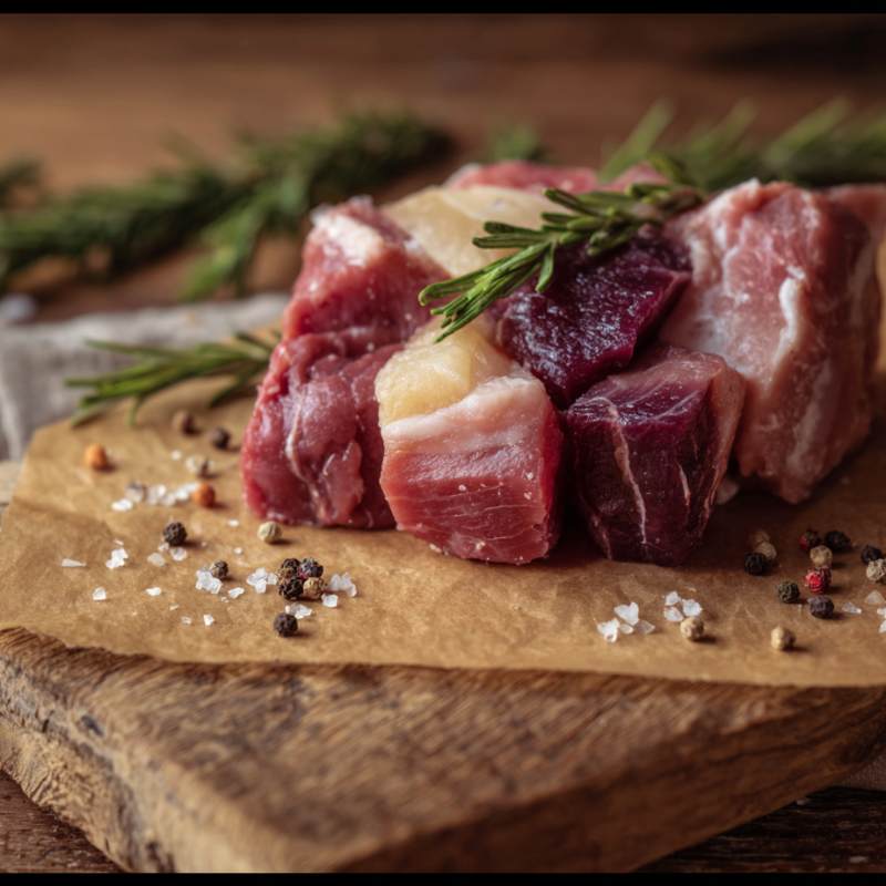 Mixed Game Meat – Diced Game Mix | The Black Farmer