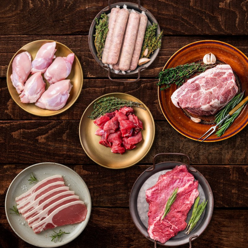 Mixed Meat Family Bundle | British Meat Box Delivery – The Black Farmer