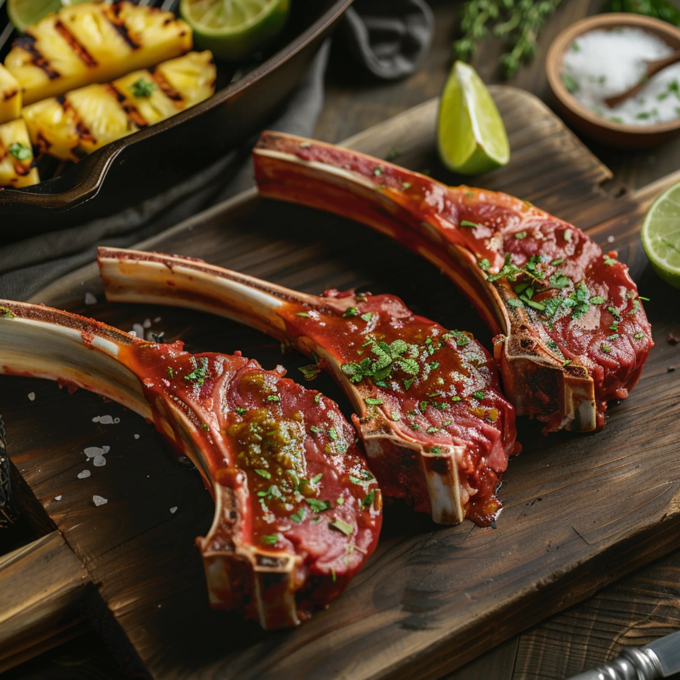 Lamb Chops - Caribbean Glazed – The Black Farmer